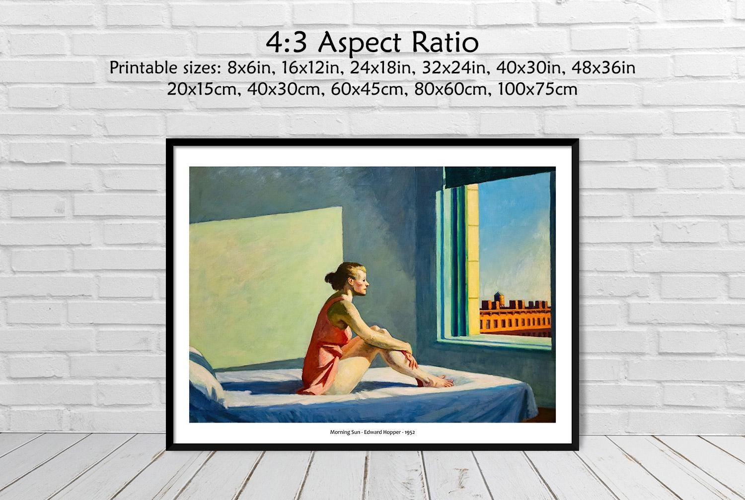 Morning Sun by Edward Hopper, Printable Vintage Wall Art (digital ...