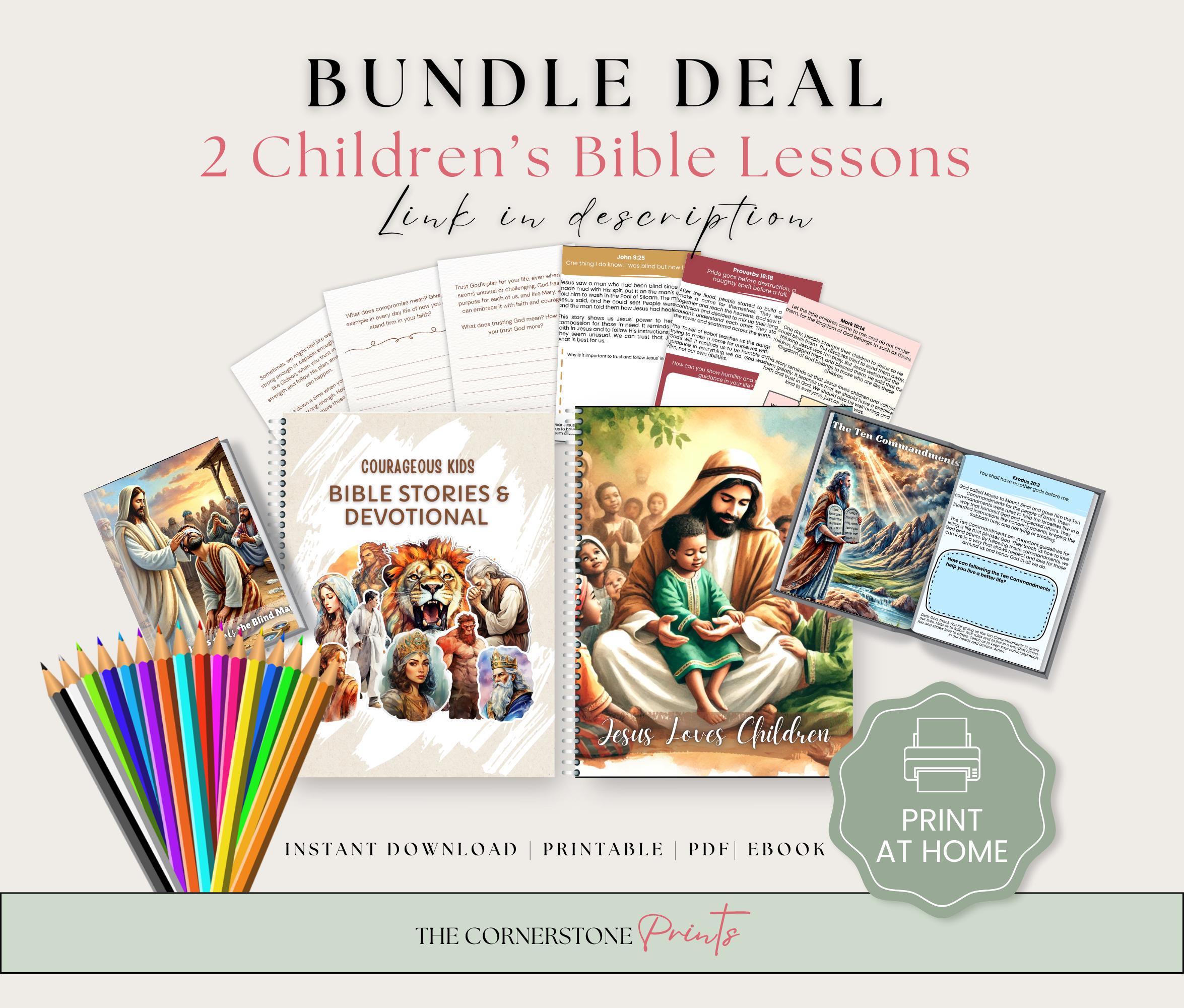 Growing in Faith Bible Lessons for Kids, Childrens Sunday School ...