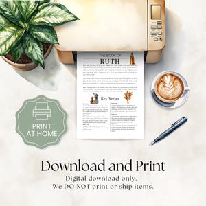 Ruth Bible Study Guide, Bible Made Easy, Bible Summary Printable, Bible ...