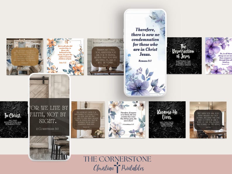 Faceless Social Media Posts, 30 Christian Social Media Posts, Perfect ...