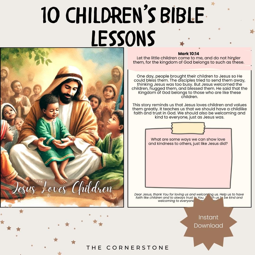 Children's Bible Studies, Kids Bible Lessons, Bible Stories for Kids ...