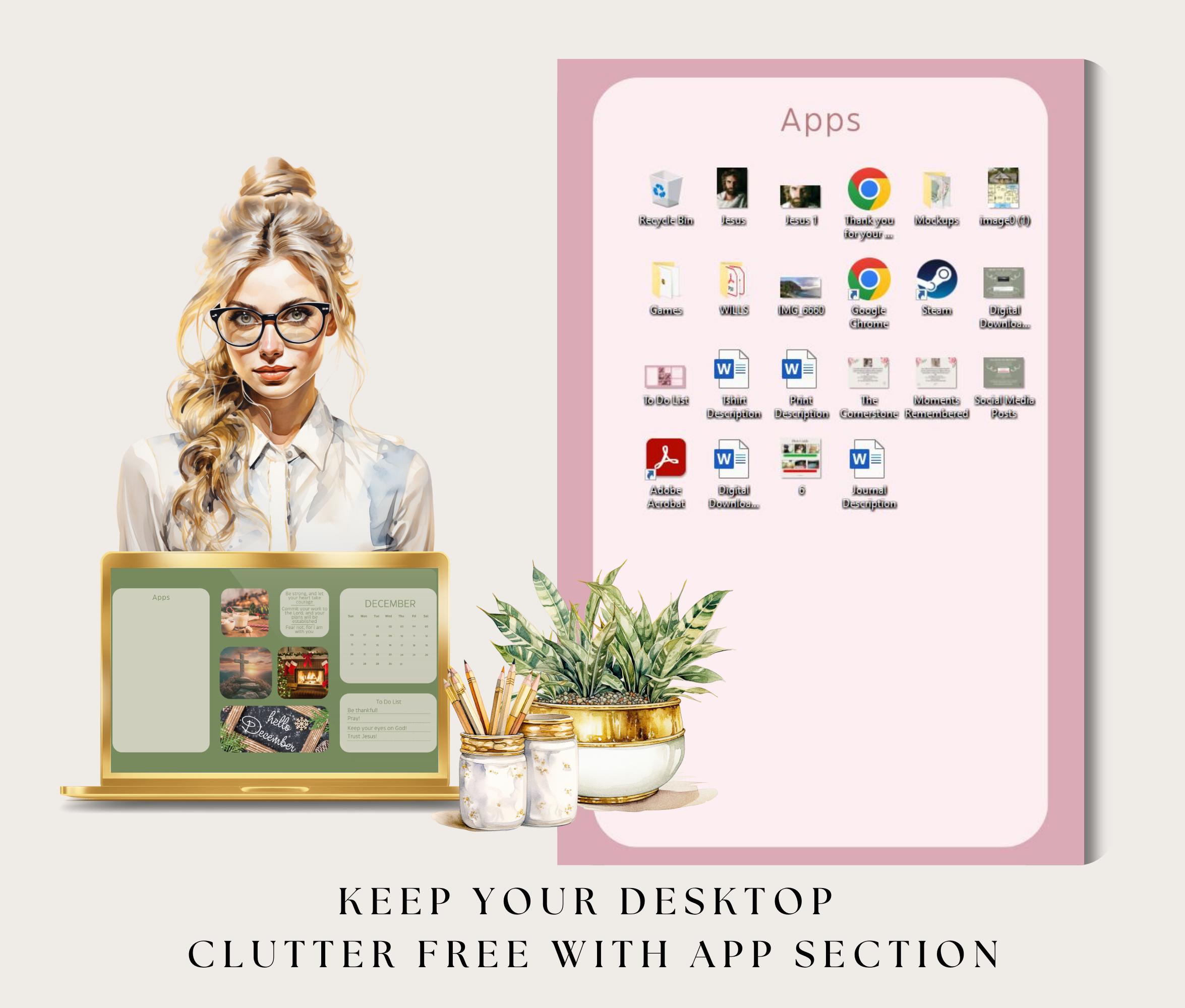 Digital Desktop Wallpaper, Wallpaper for Desktop, Computer Background ...