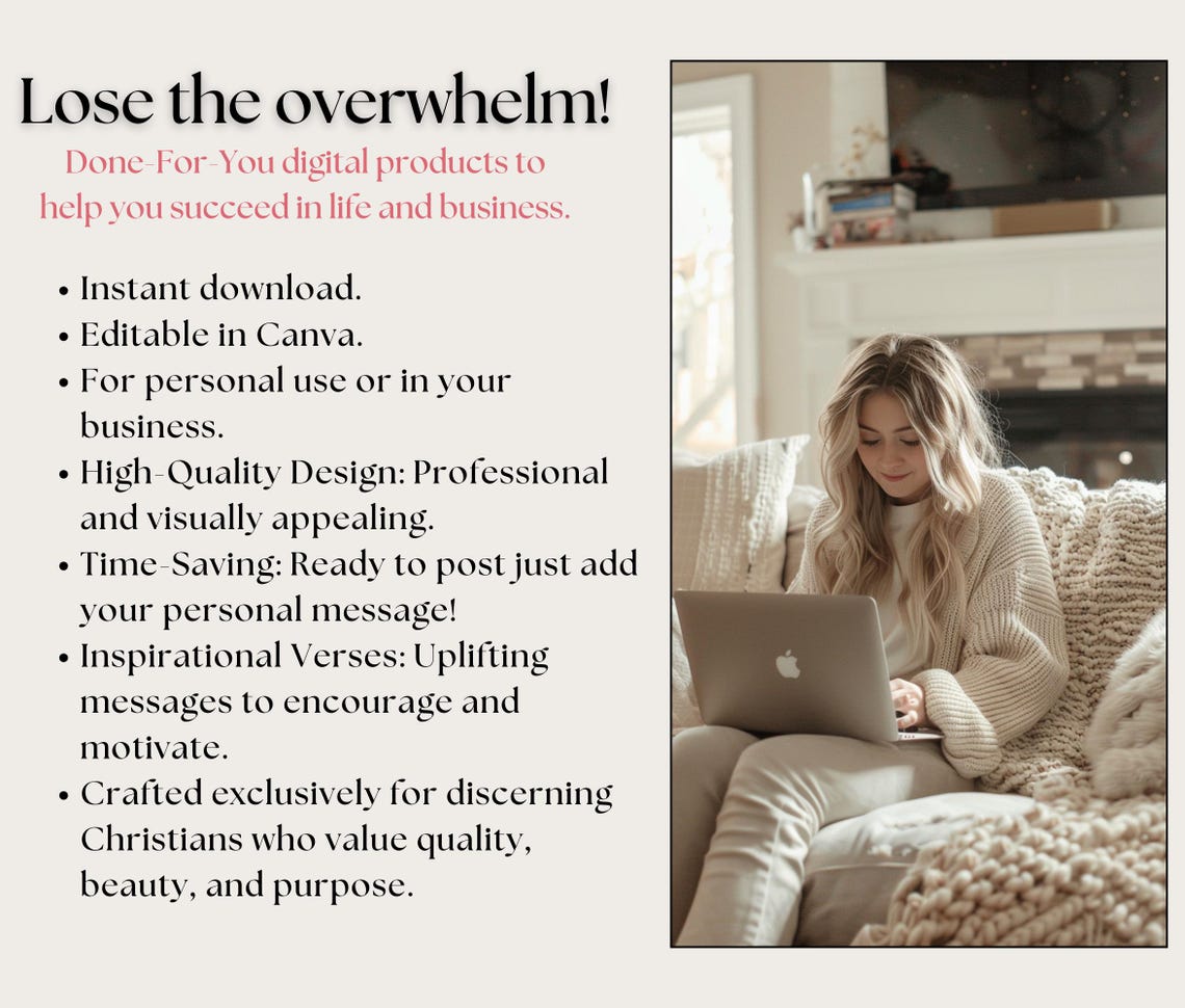 Inspirational Christian Graphics - Social Media Templates for Instagram ...