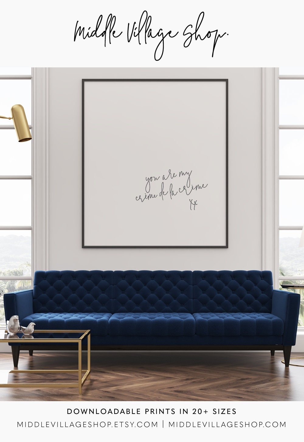 DOWNLOADABLE prints Typography Prints for Bedrooms 'You | Etsy