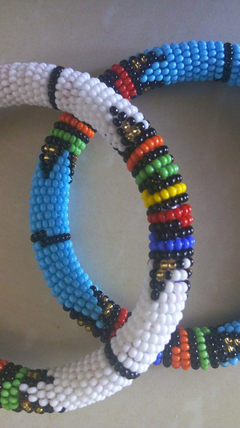 ON SALE African Beaded Bracelets Masai Bracelets African - Etsy