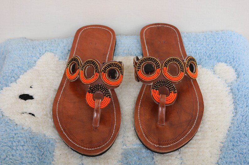 ON SALE Brown Leather Sandals Gladiator Sandals Summer | Etsy