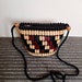 ON SALE African Wooden Beads Crossbody Bag, African Small Bag, Beaded ...