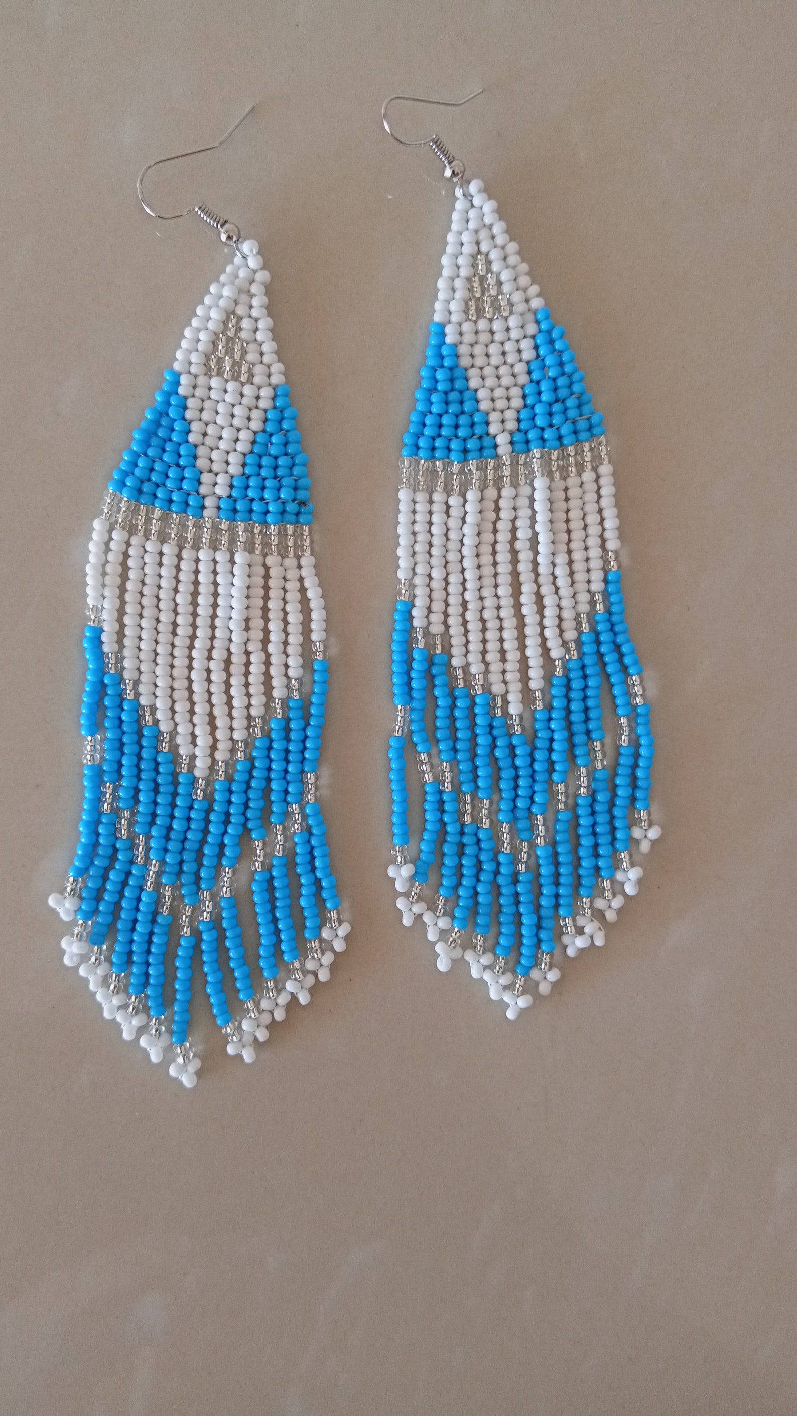 ON SALE African Style Beaded Earrings Boho Tribal Earrings - Etsy