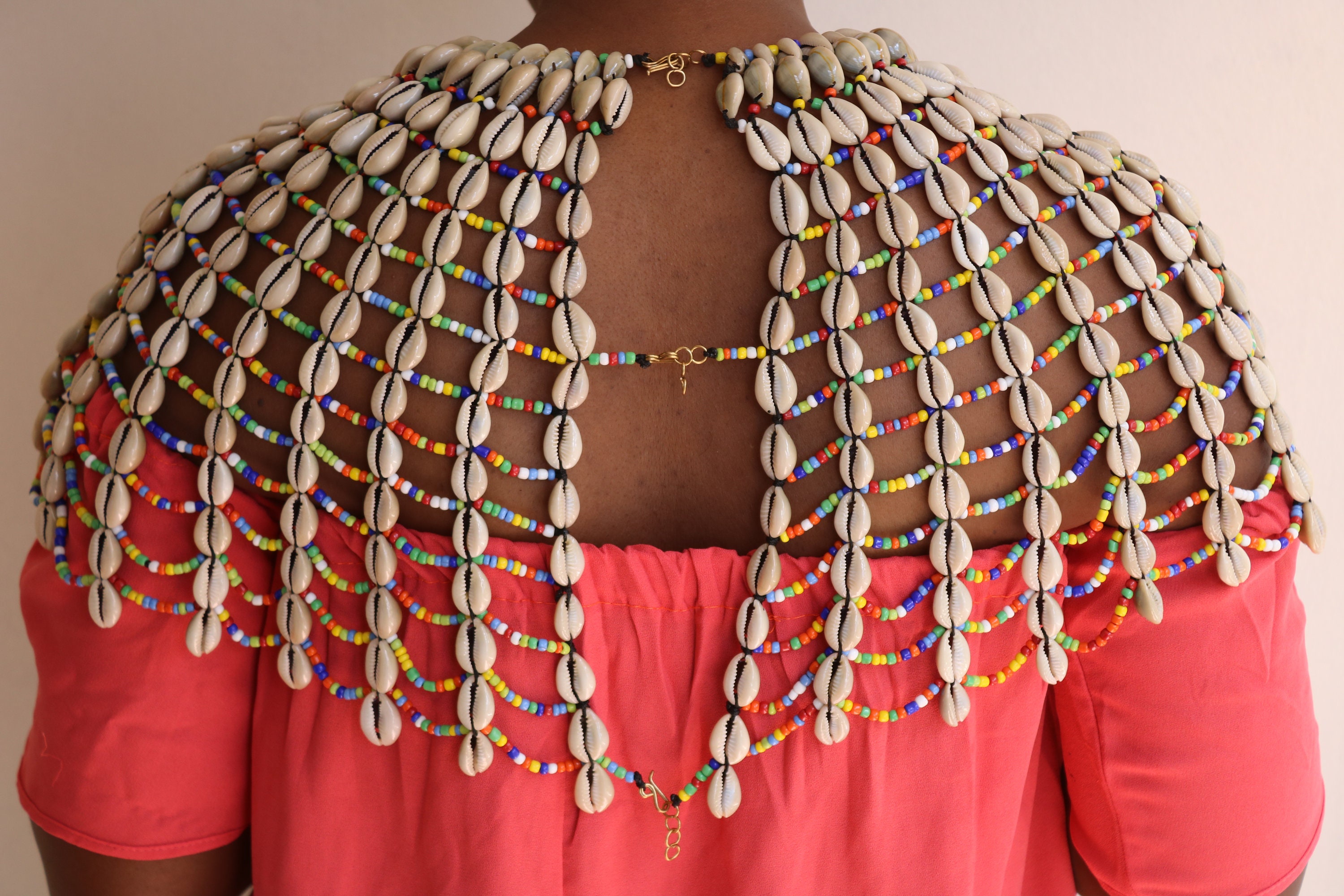 ON SALE Cowrie Sea Shell Necklace Cowrie Shell Necklace - Etsy