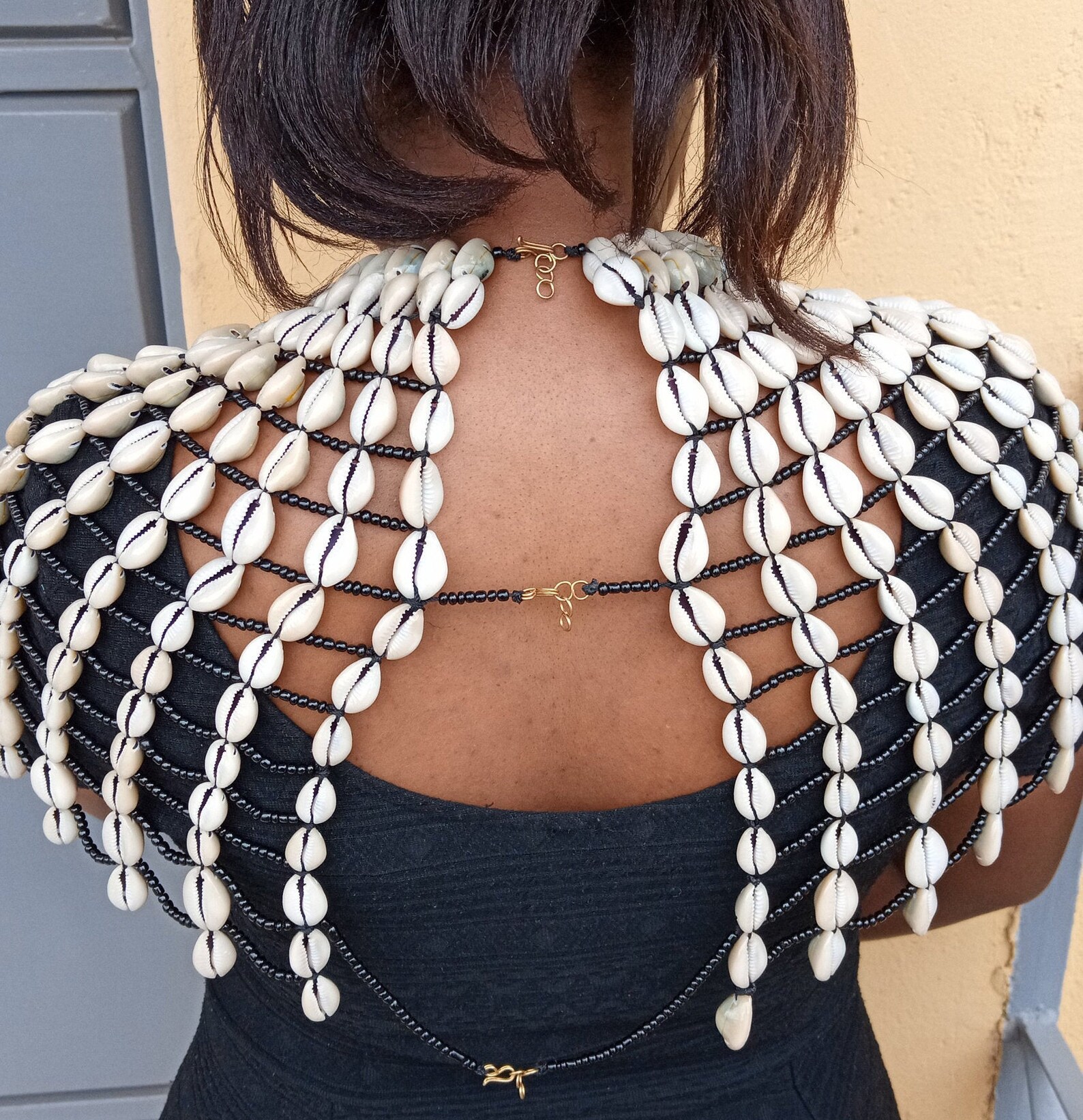 ON SALE Sea Shell Necklace Cowrie Shell Necklace Natural - Etsy