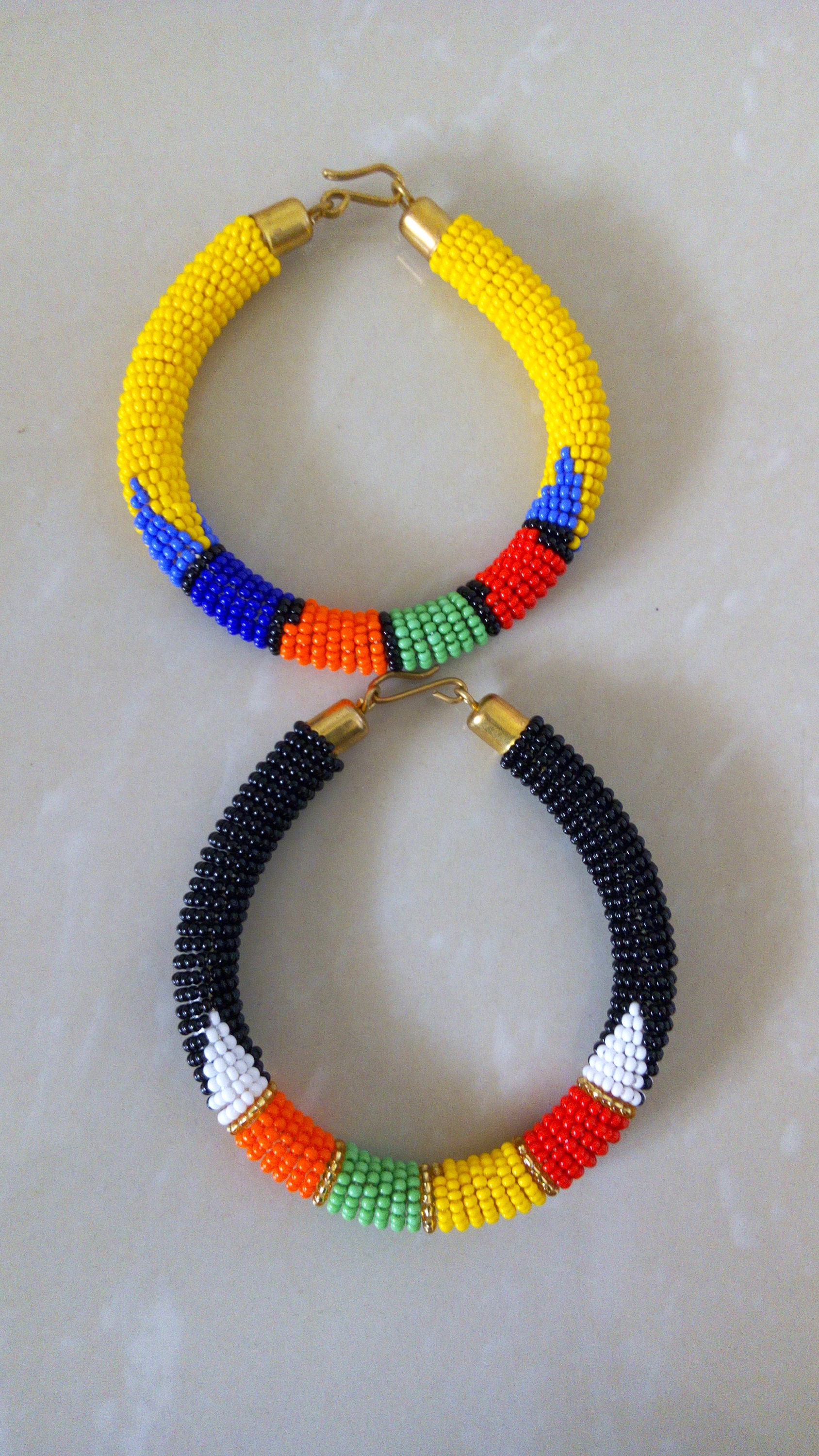 ON SALE African Masai bracelets Zulu beaded bracelets Beaded | Etsy