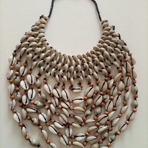 Cowrie Shell Handmade Necklace, Cowrie Necklace, Cowrie Shell Jewelry ...