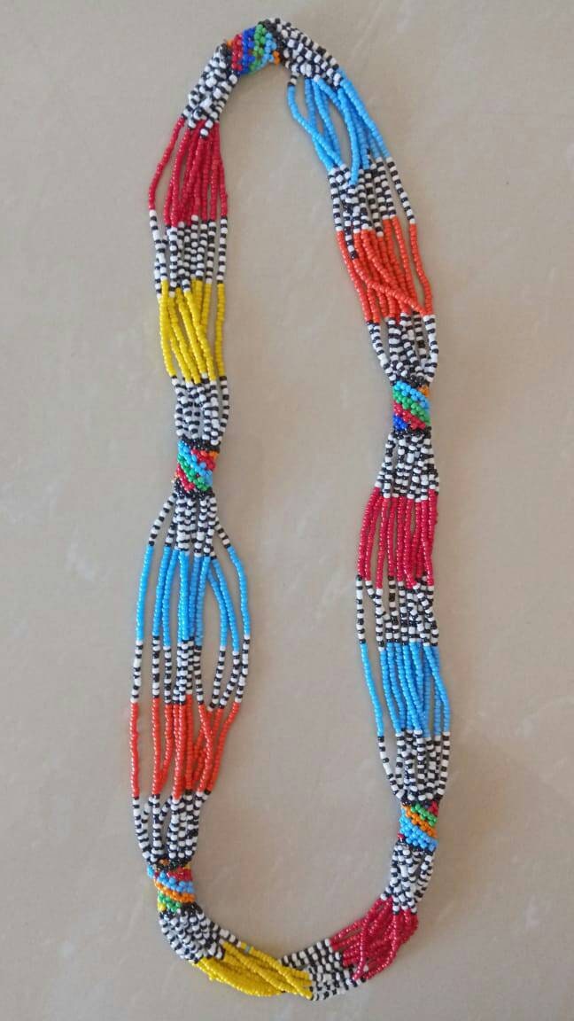 ON SALE African Maasai Beaded Necklace African Jewelry | Etsy