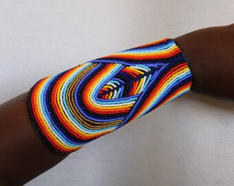 African Wrist Cuff - Etsy
