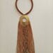 African Gold Fringe Necklace, African Beaded Necklace, African Jewelry ...