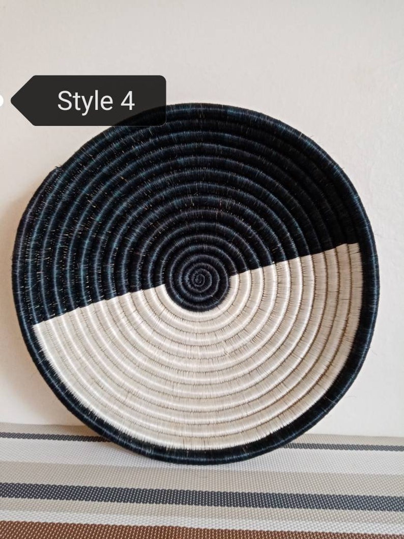 Handwoven Wall Baskets African Sisal Baskets African Basket - Etsy