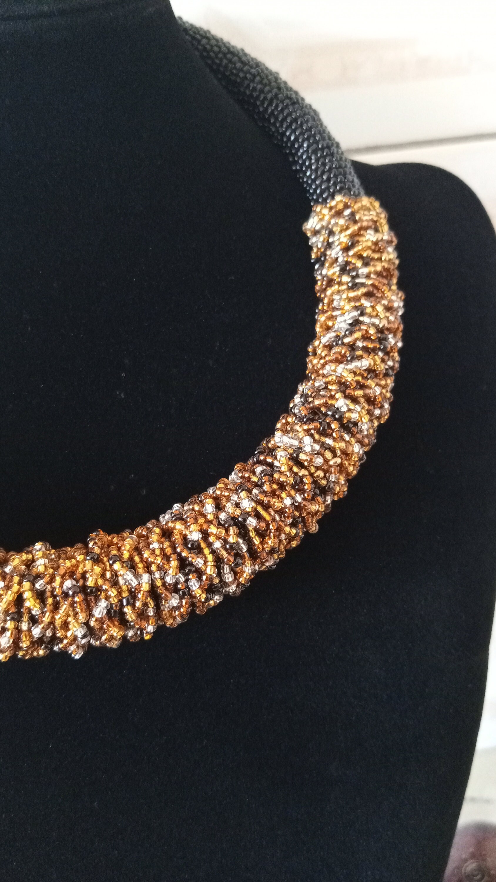 ON SALE Black African Handmade Necklace African Beaded | Etsy