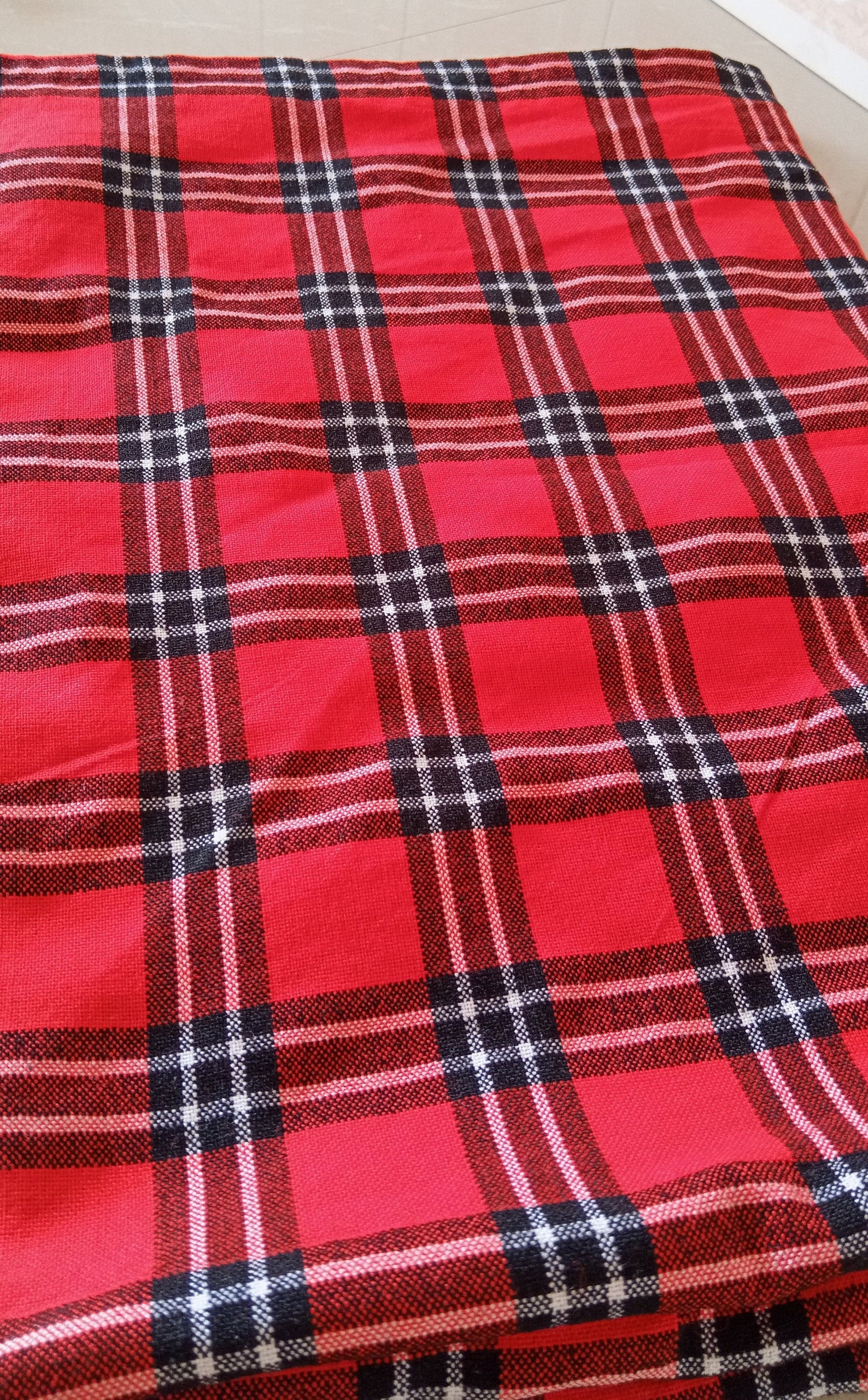ON SALE African Masai Shuka Maasai Fabric Print African - Etsy