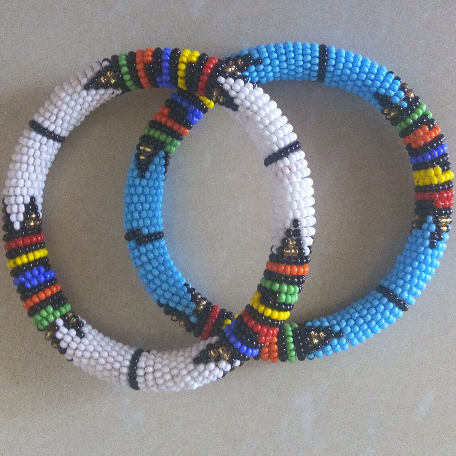 On Sale African Beaded Bracelets Masai Bracelets African Etsy