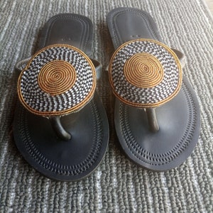 African Sandals, Handmade Sandals, Summer Shoes, Gift for Her, Sandals ...