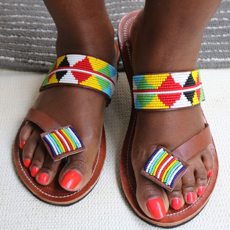 African Sandals - Etsy