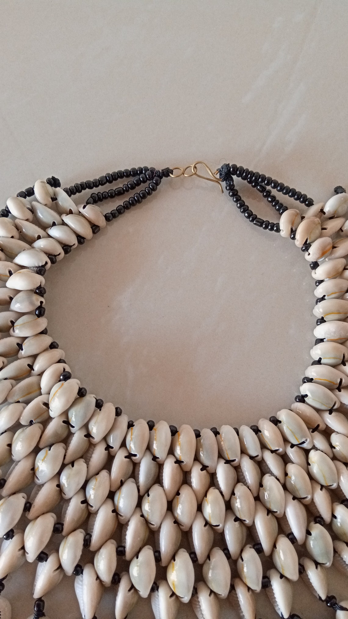 ON SALE Cowrie Seashell Necklace Cowrie Necklace Cowrie - Etsy
