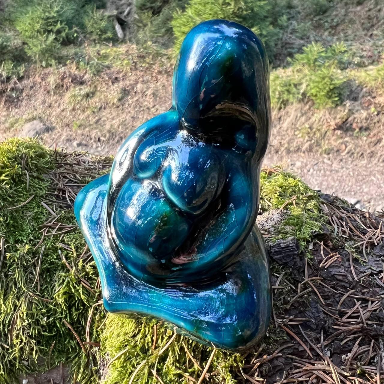Deep Ocean MA Pregnant Woman Statue Mother Goddess Figurine Fertility ...