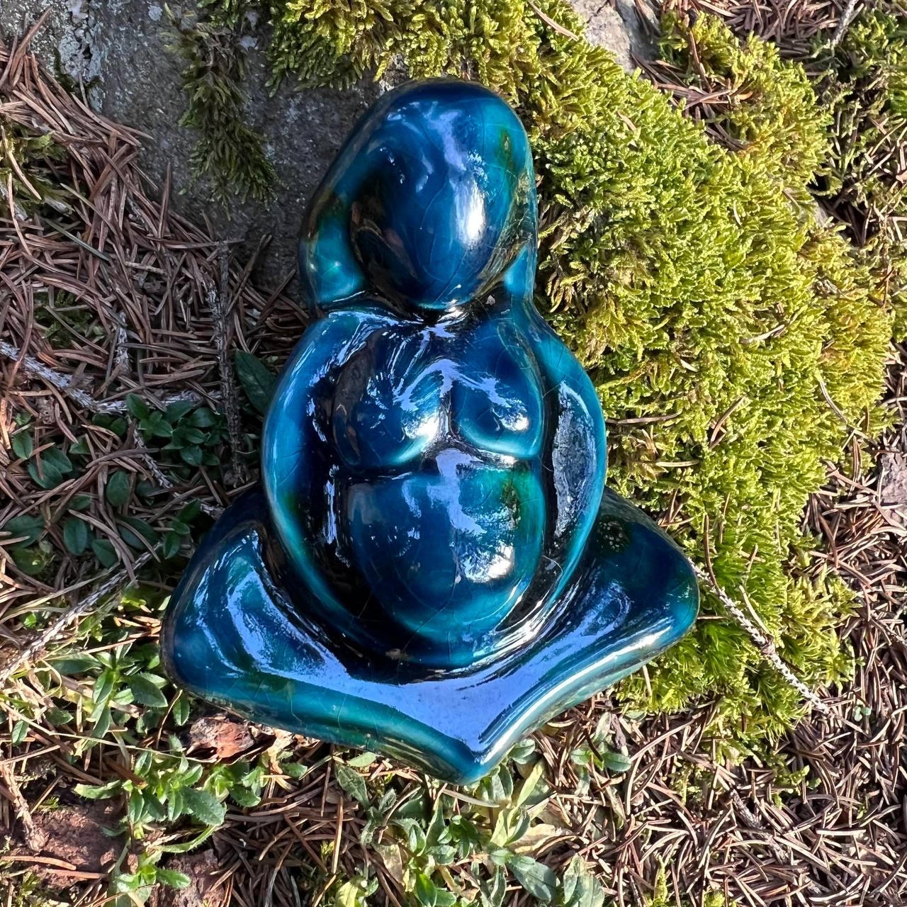 Deep Ocean MA Pregnant Woman Statue Mother Goddess Figurine Fertility ...