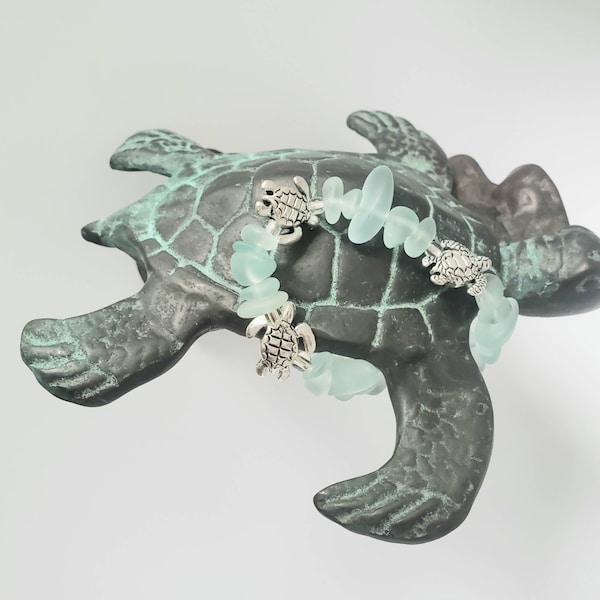 Turtle Glass Beads - Etsy