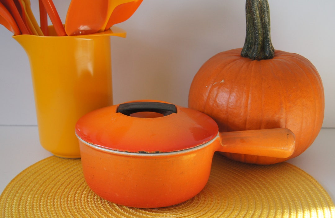 Vintage Cousances #16 Cast Iron Pot With Original Lid-le Creuset ...