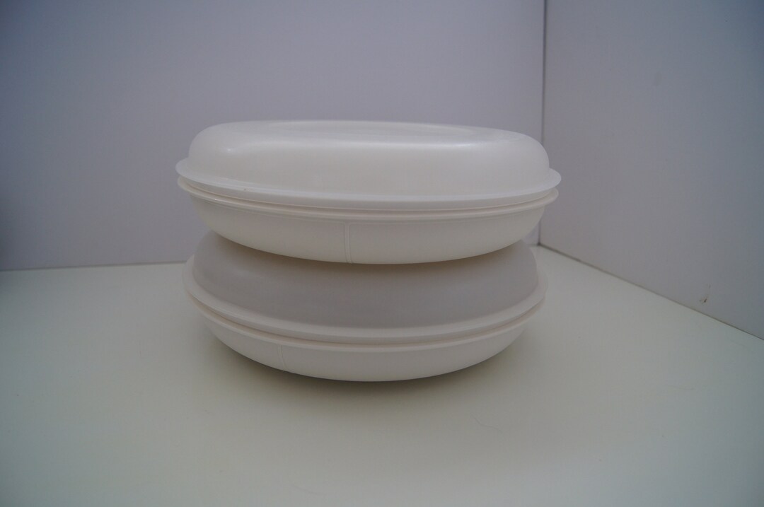 Rare Vintage Tupperware Party Food Storage Containers Tupperware Round ...