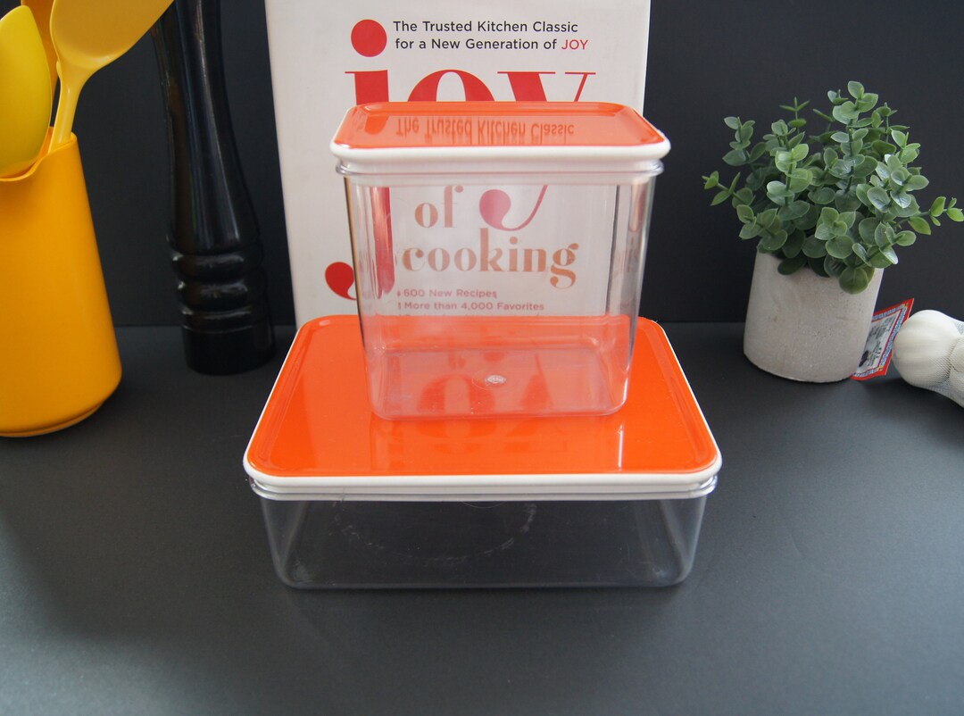 Vintage Eagle Brand 70s Food Storage Containers-retro 70s Eagle Brand ...