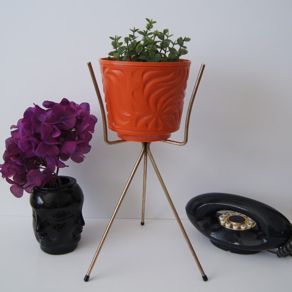 Mcm Plant Stand - Etsy