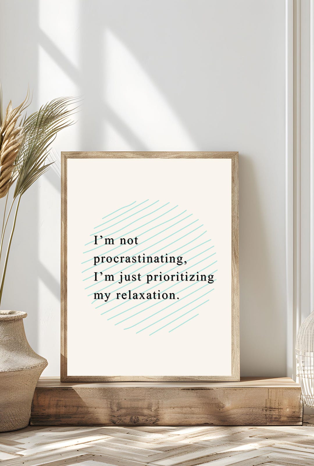 Funny Quote Art Print, Typography Print, Minimalist Wall Art, Digital ...
