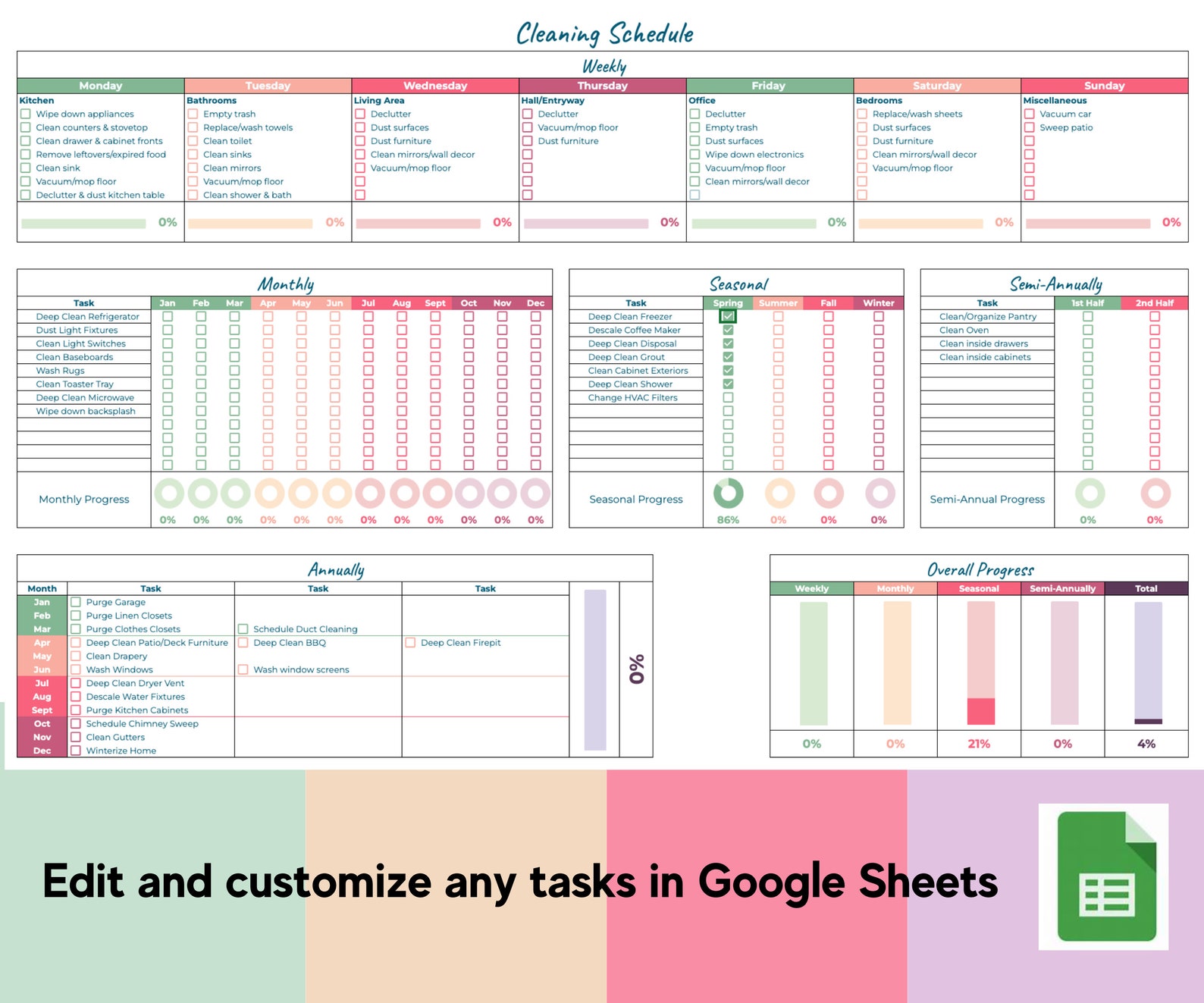 cleaning-checklist-spreadsheet-template-for-google-sheets-etsy