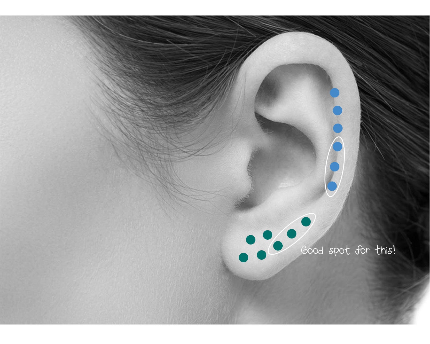 10K Solid Gold Star Tiny Hoop, CZ Huggie Hoop, Ear Hoop, Ear Cuff ...