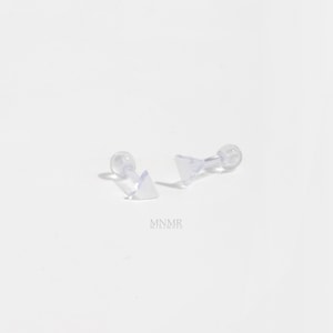 Hypoallergenic Clear Barbell, Clear Jelly Piercing, Cartilage Earring ...