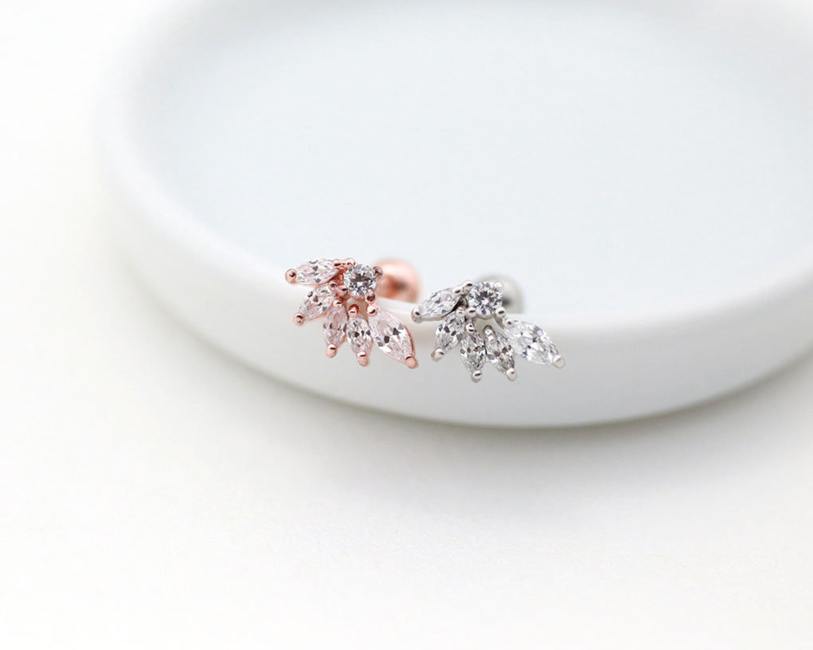 Flash Sale Wing Cartilage Earring Screw Back Earring Dainty - Etsy