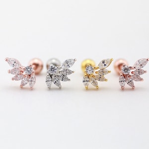 Flash Sale! Wing Cartilage Earring, Screw Back Earring, Dainty Earring ...