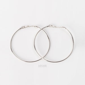 925 Sterling Silver Plain Bangle Bracelet, Layering Bracelet, Silver Bracelet, Vermeil Gold ...