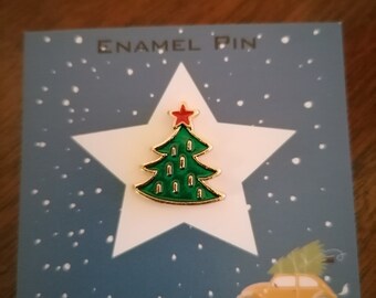 Christmas Enamel Pin | Etsy