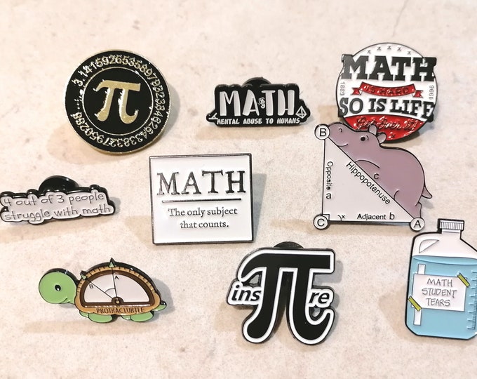 This is What a Mathematician Looks Like Enamel Pin Badge Race-car Green ...