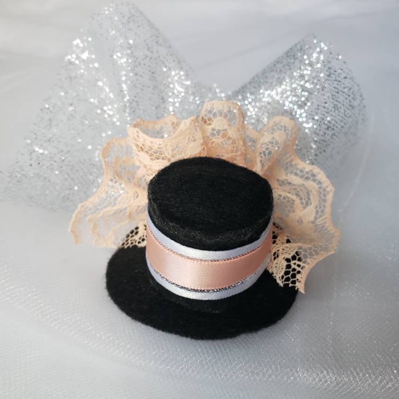Pink Mini Top Hat - Etsy