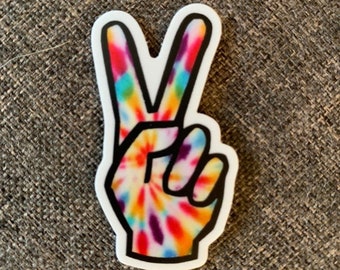 Peace Sign Sticker | Etsy