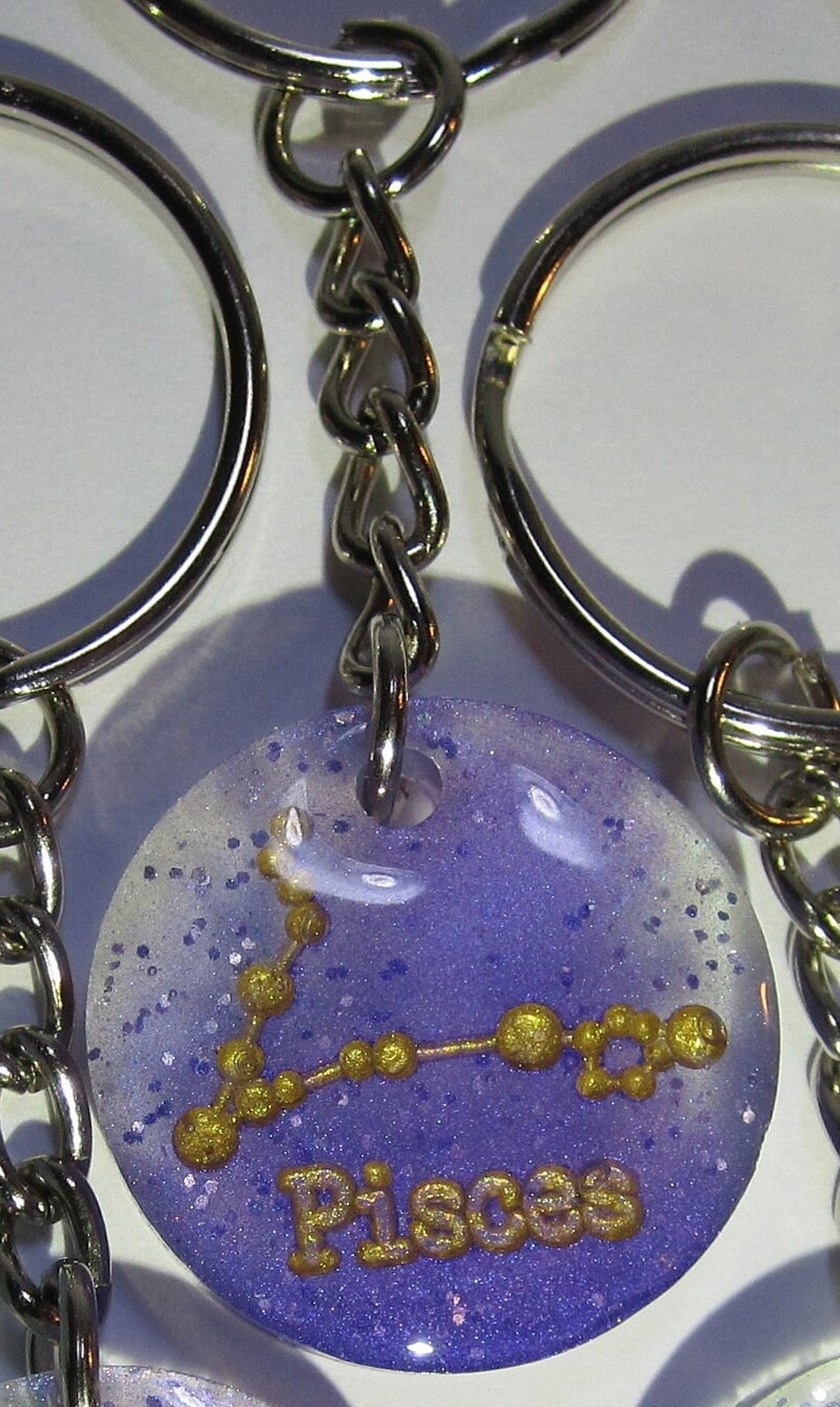 Constellations Zodiac Horoscope Keychain - Etsy