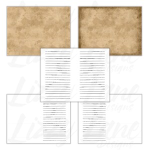 French Violets A5 Printable Journal Kit Journal Pages | Etsy