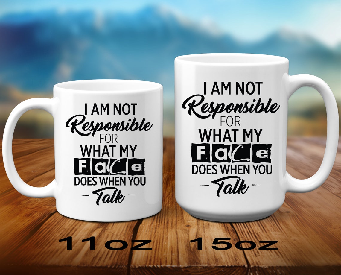 Funny Sarcasm Coffee Mug Inappropriate Gifts Rude Swear Mug | Etsy