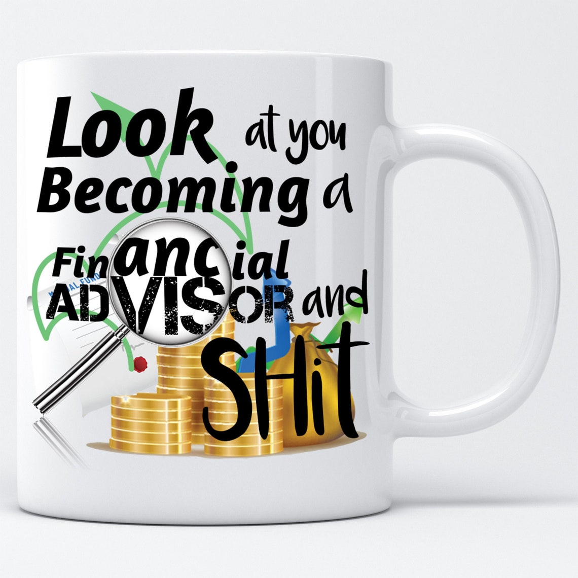 Finance Specialist Gift Coffee Mug Financial Advisor Birthday | Etsy