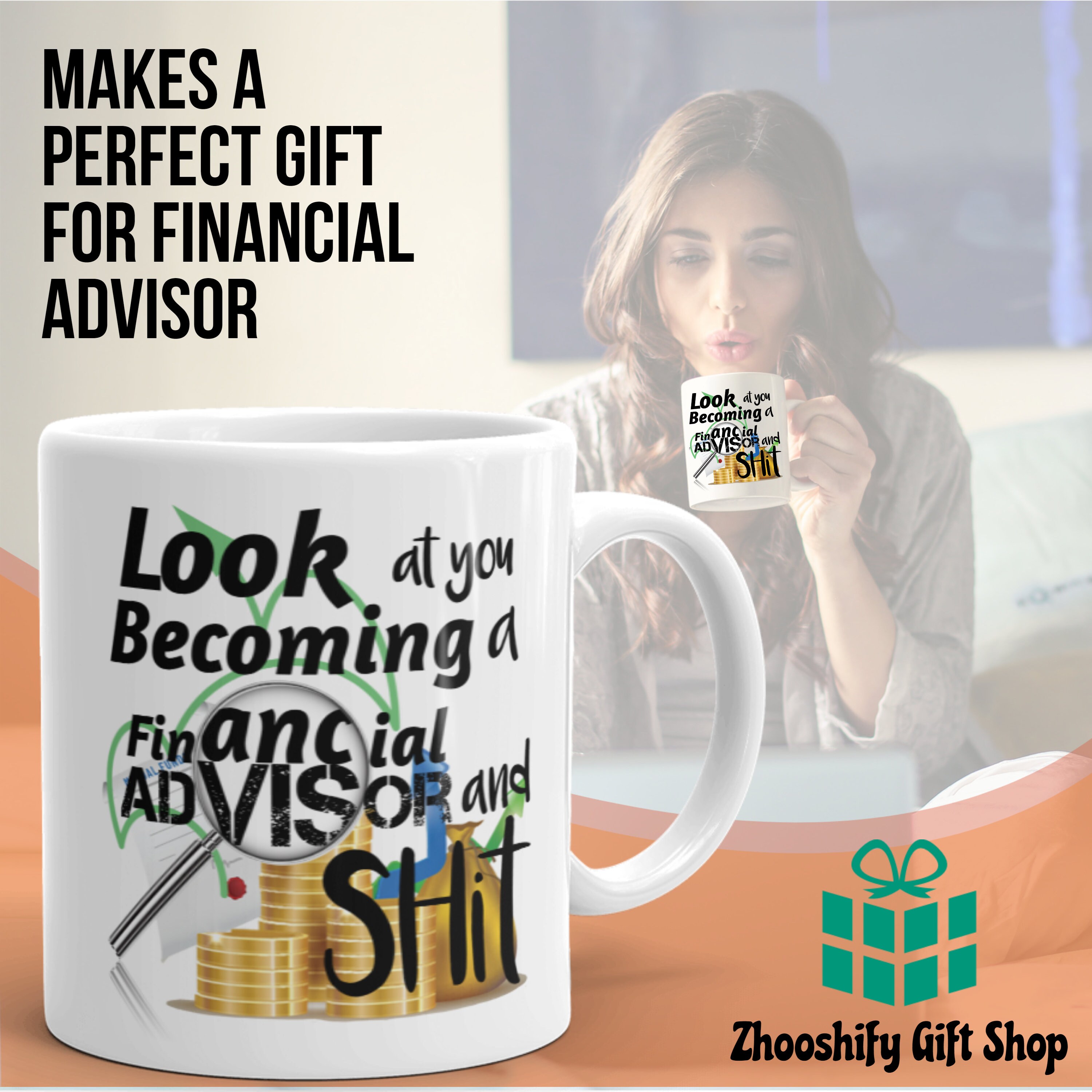 Funny Financial Advisor Coffee Mug, Finance Specialist Gift - Etsy
