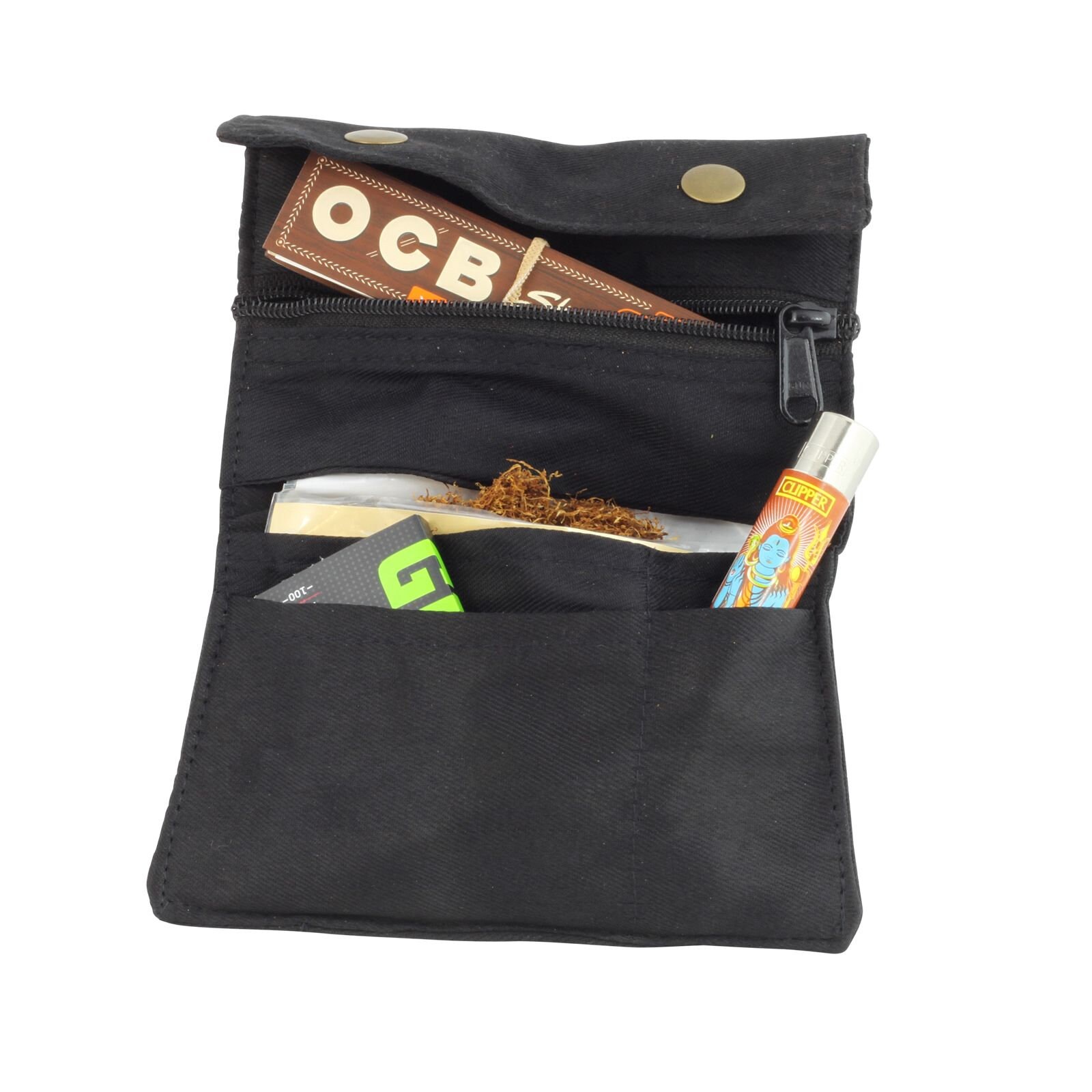 Bolsa de tabaco marrón azul floral | Etsy